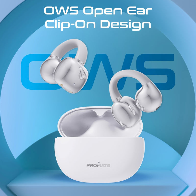 AudioFit™ Open Ear Clip On TWS Earbuds w/ IntelliTouch – Promate ...