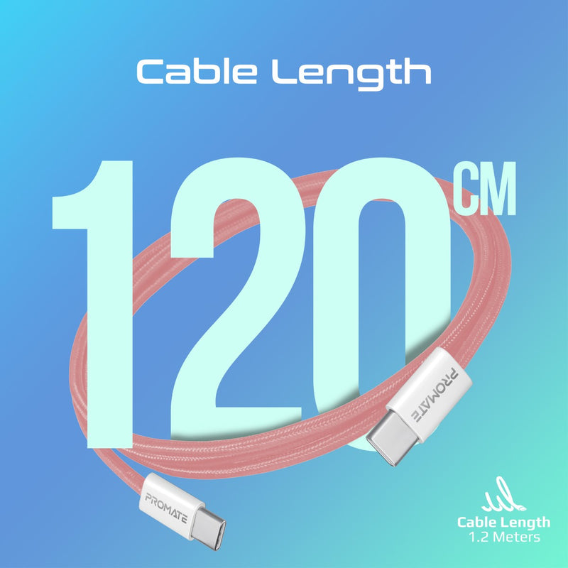 Ultra-Fast 60W Power Delivery USB-C cable – Promate Technologies