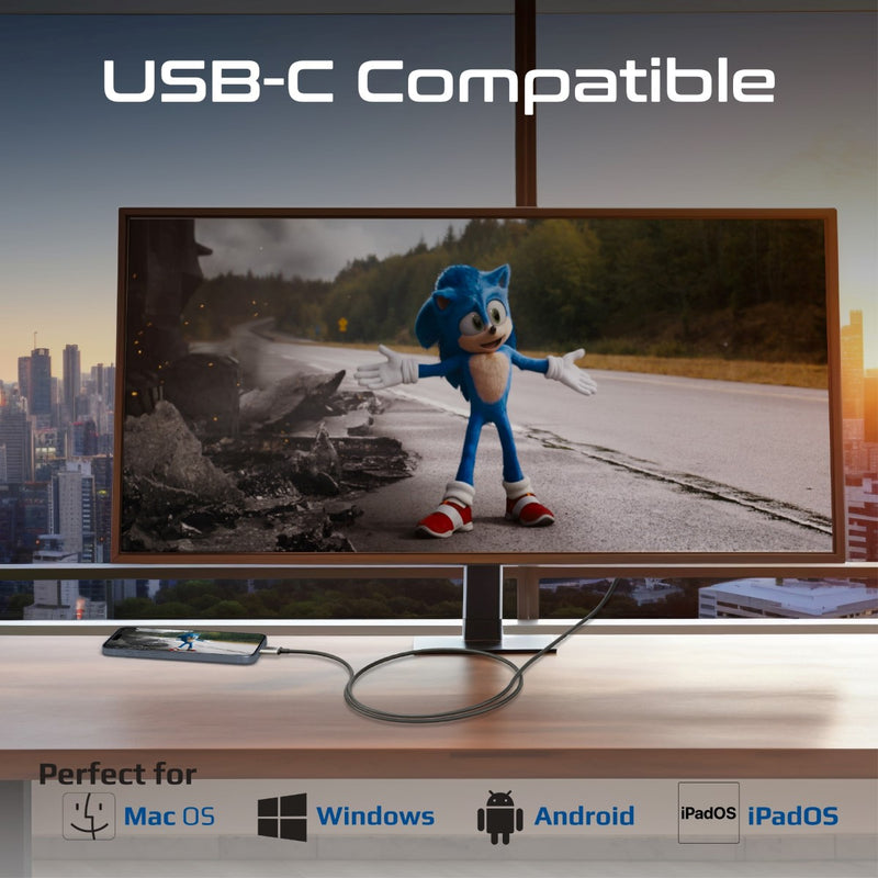 USB-C to HDMI Audio Video Cable with UltraHD Support – Promate Technologies
