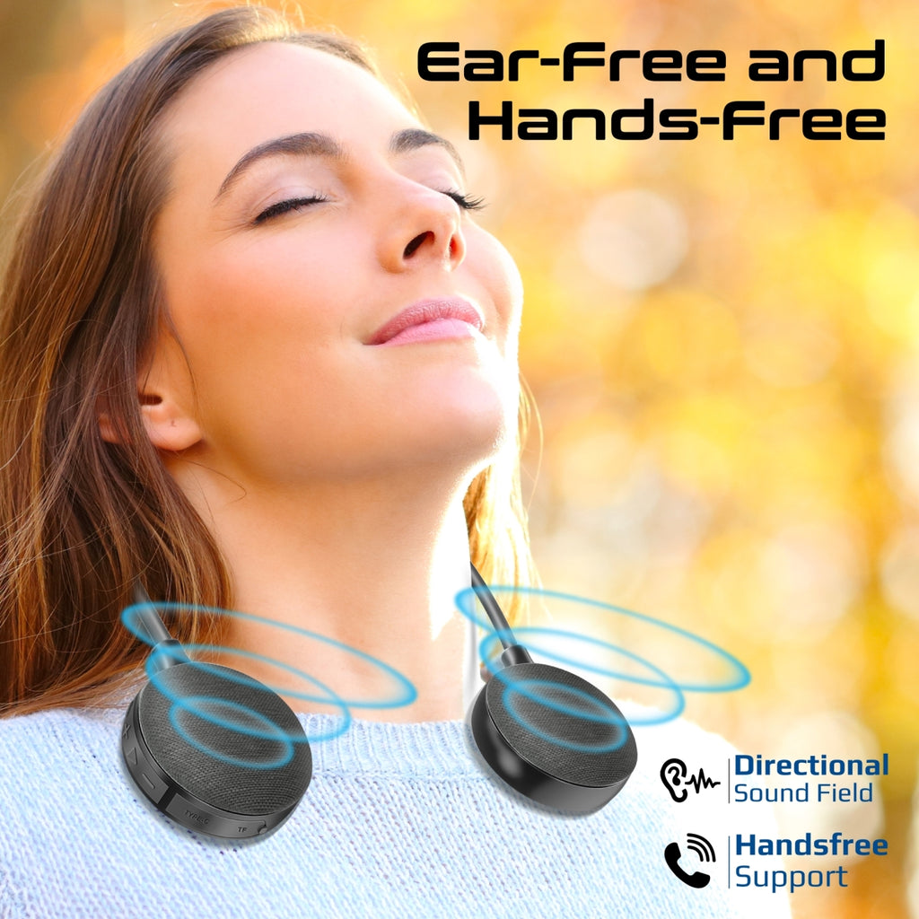 High-Definition Dynamic Neckband Wireless Stereo Speaker – Promate ...