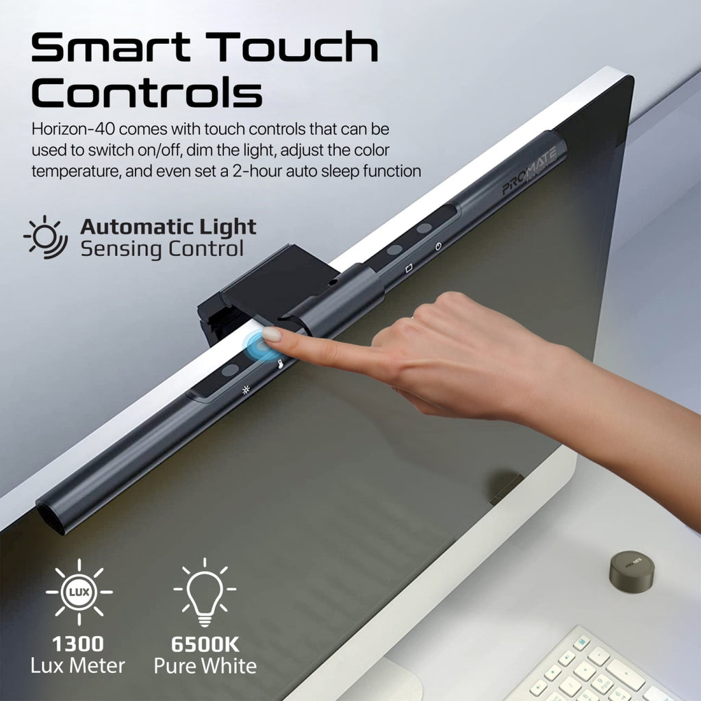 LumiBar™ Touch Controlled LED Monitor Light with Wireless Controller ...