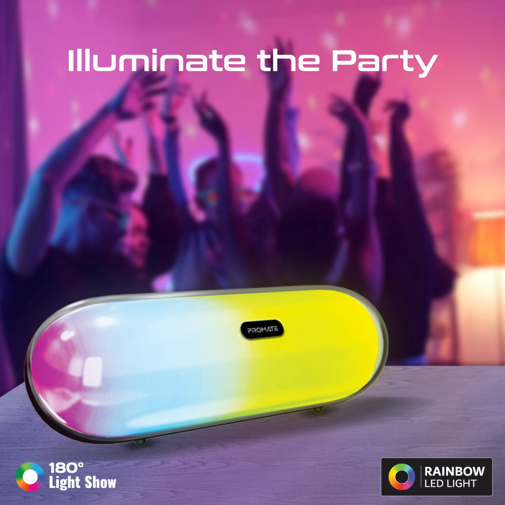 LumiSound™ High Fidelity True Wireless Bluetooth v5.3 Speaker – Promate ...