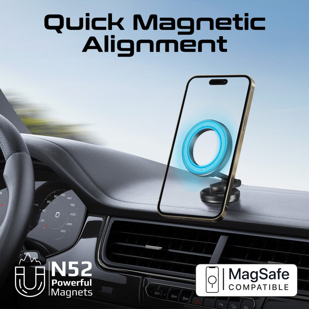 MagGrip™ 360° Cradleless Foldable Magnetic Ring Smartphone Holder ...