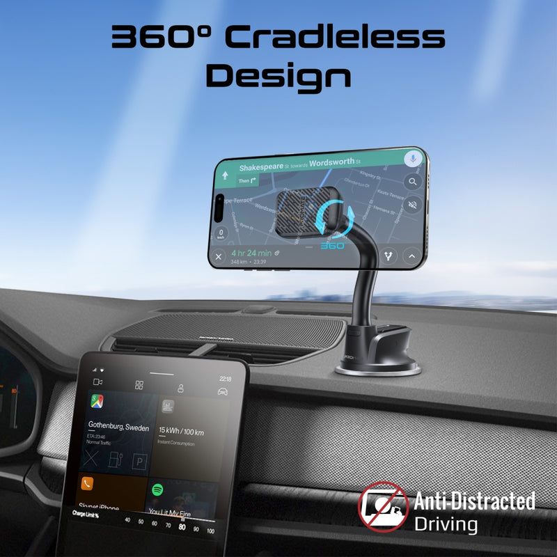 SecureGrip™ Gooseneck Magnetic Smartphone Mount – Promate Technologies