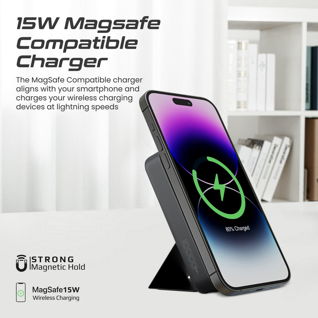 SuperCharge MagSafe Compatible & Apple Watch Wireless Charging Power B ...