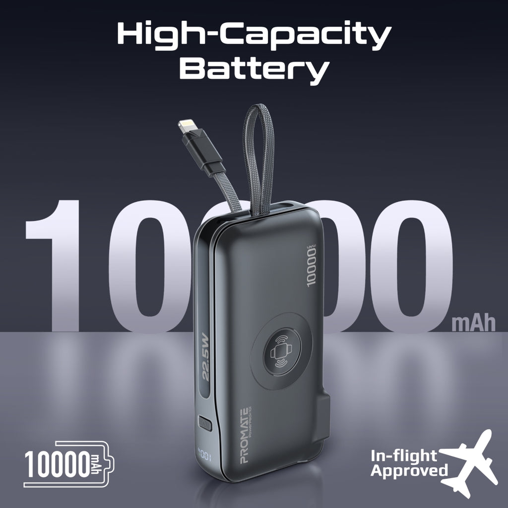Ultra-compact Fast-Charging Power Bank with AC Charger, Apple Watch Ch ...