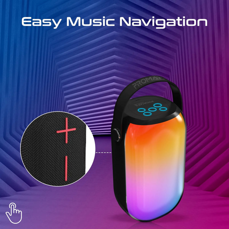 LumiSound™ HD 20W RGB True Wireless Bluetooth v5.3 Speaker – Promate ...