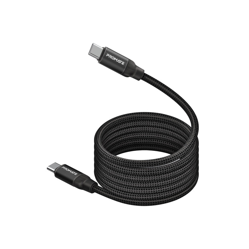 60W Power Delivery Self-Organizing Magnetic USB-C Cable – Promate ...