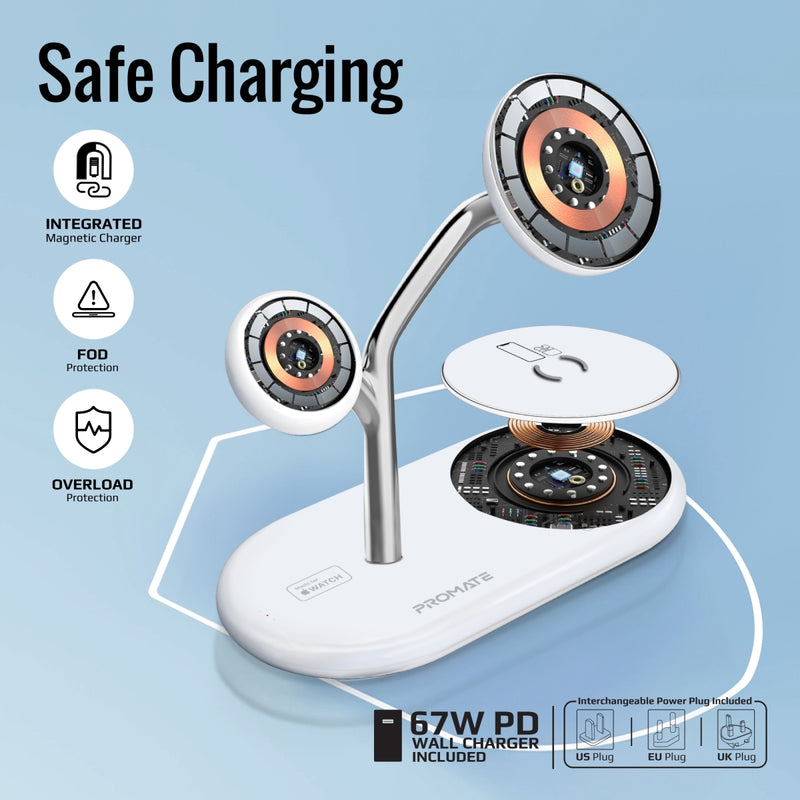 57W High Speed MagSafe Charging Station – Promate Technologies