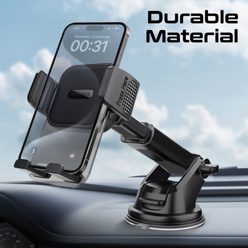 Secure Smartphone Holder Kit with Multiple Mounting Options – Promate ...