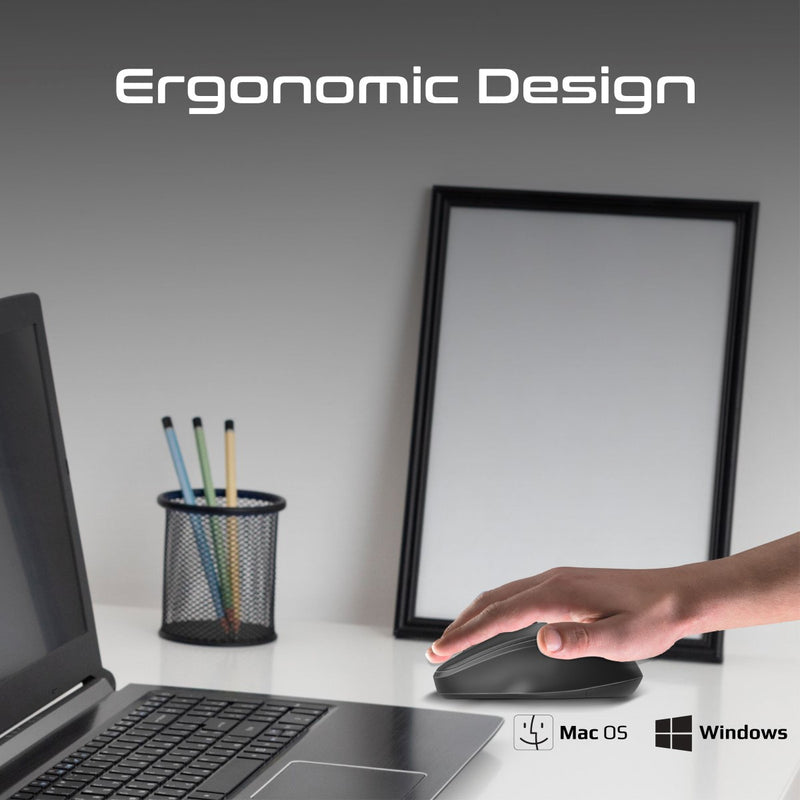 EZGrip™ Ergonomic Wireless Mouse – Promate Technologies