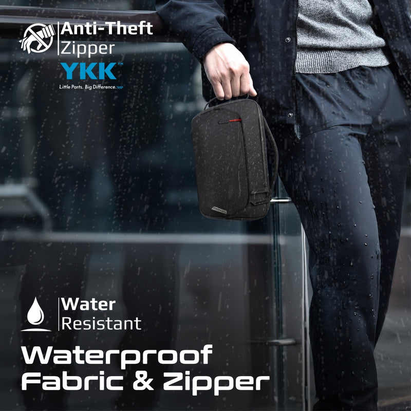 Versatile Tech Essential Organizer Pouch Bag with Multiple Pockets – Promate Technologies