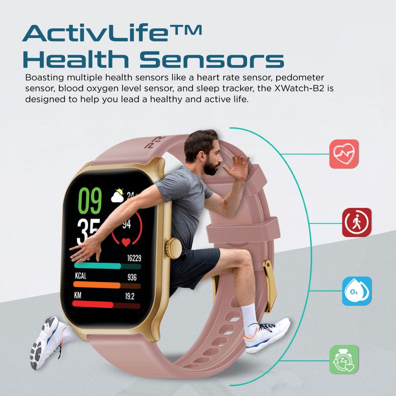 2-Inch ActivLife™ SmartWatch with BT Calling – Promate Technologies