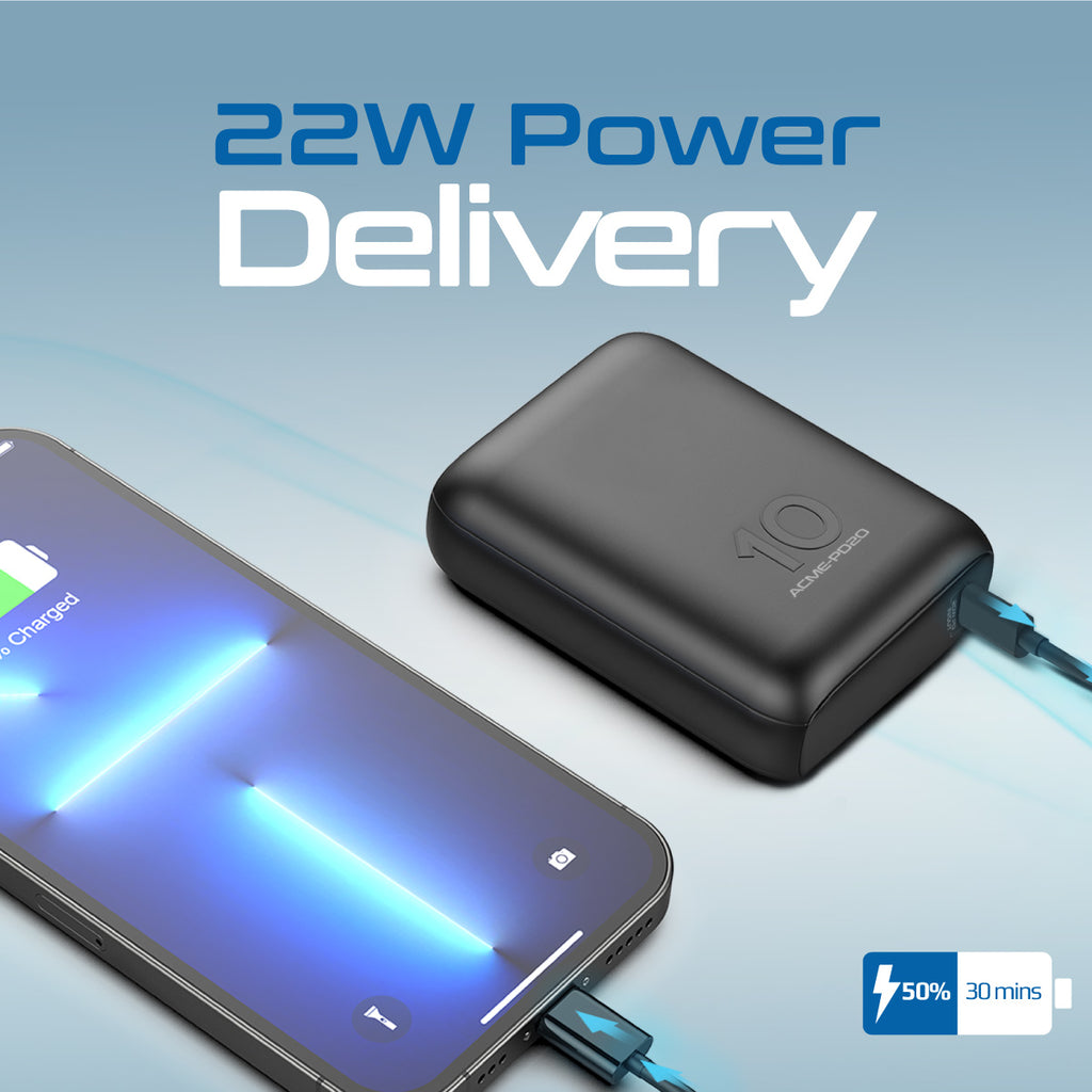 Ultra-Compact Power Bank with 20W Power Delivery & Quick Charge 3.0 ...
