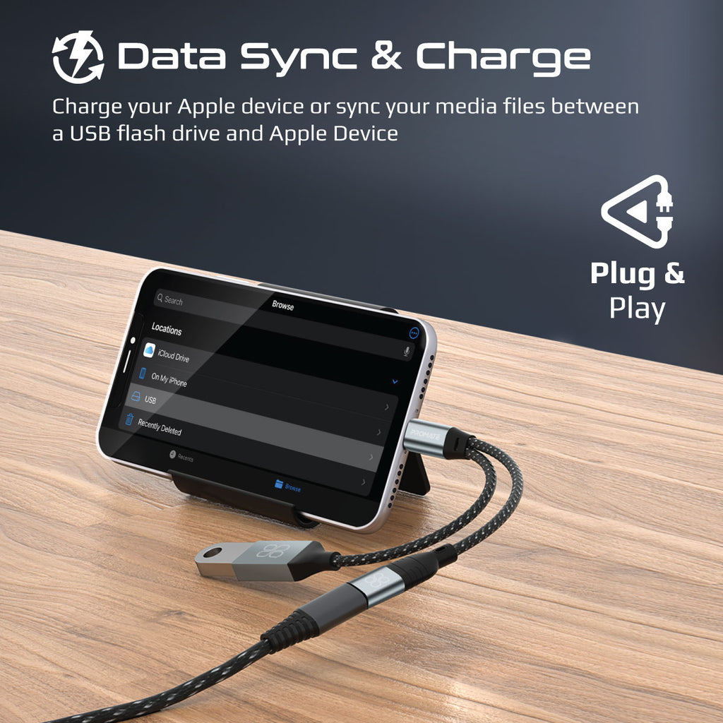 OTG Media Adapter for iOS Devices – Promate Technologies