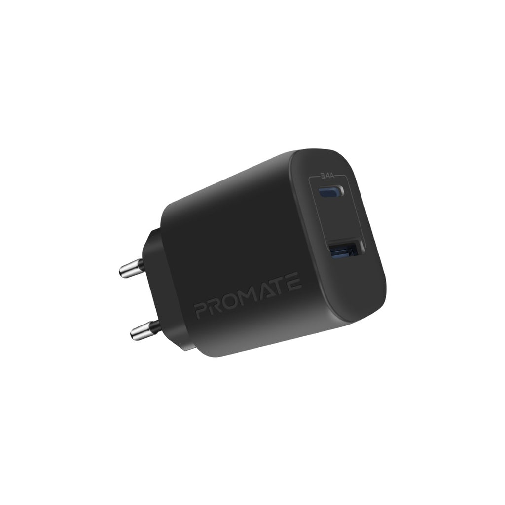 17W High-Speed Dual Port Charger – Promate Technologies