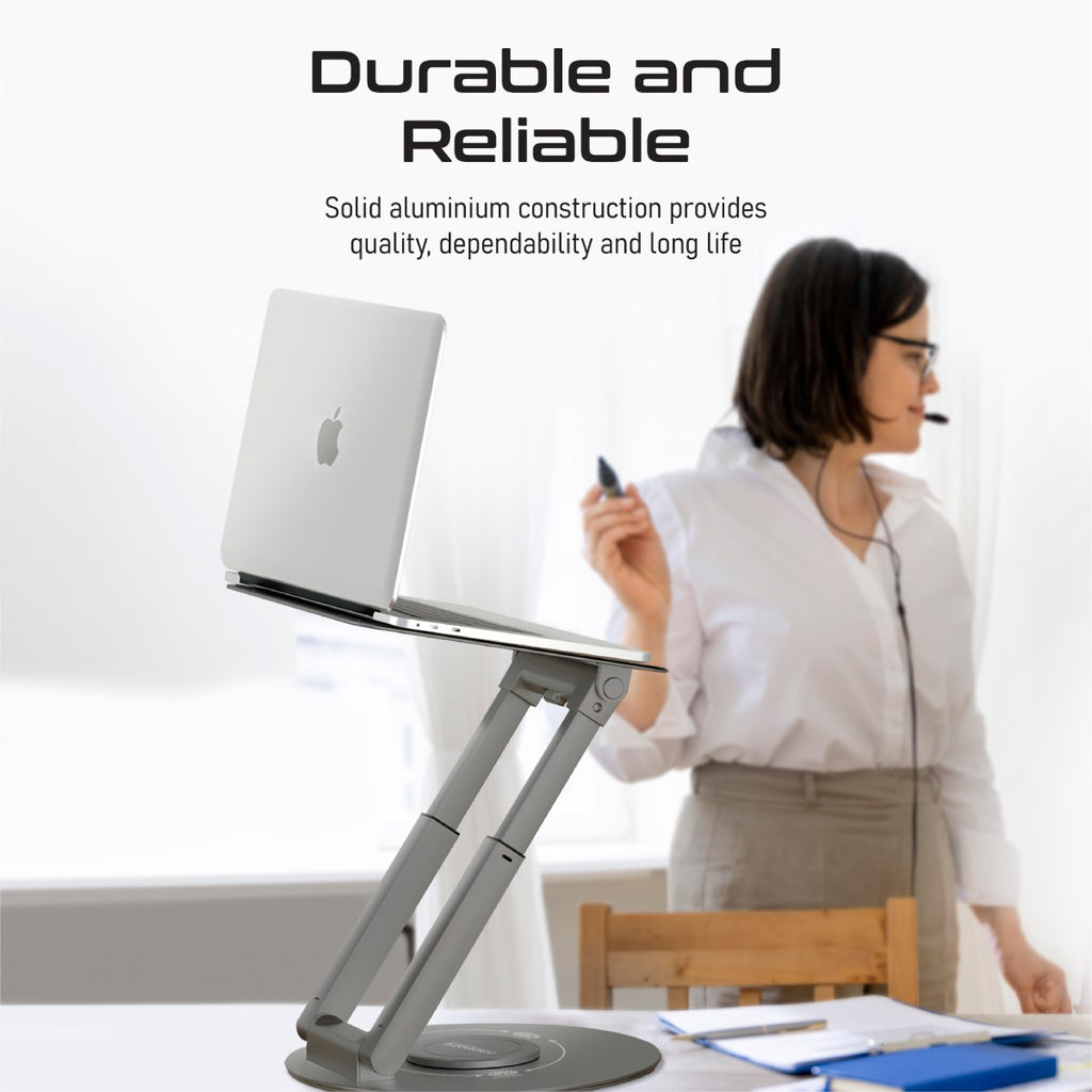 Ergonomic Multi-Level Aluminium Laptop Stand – Promate Technologies