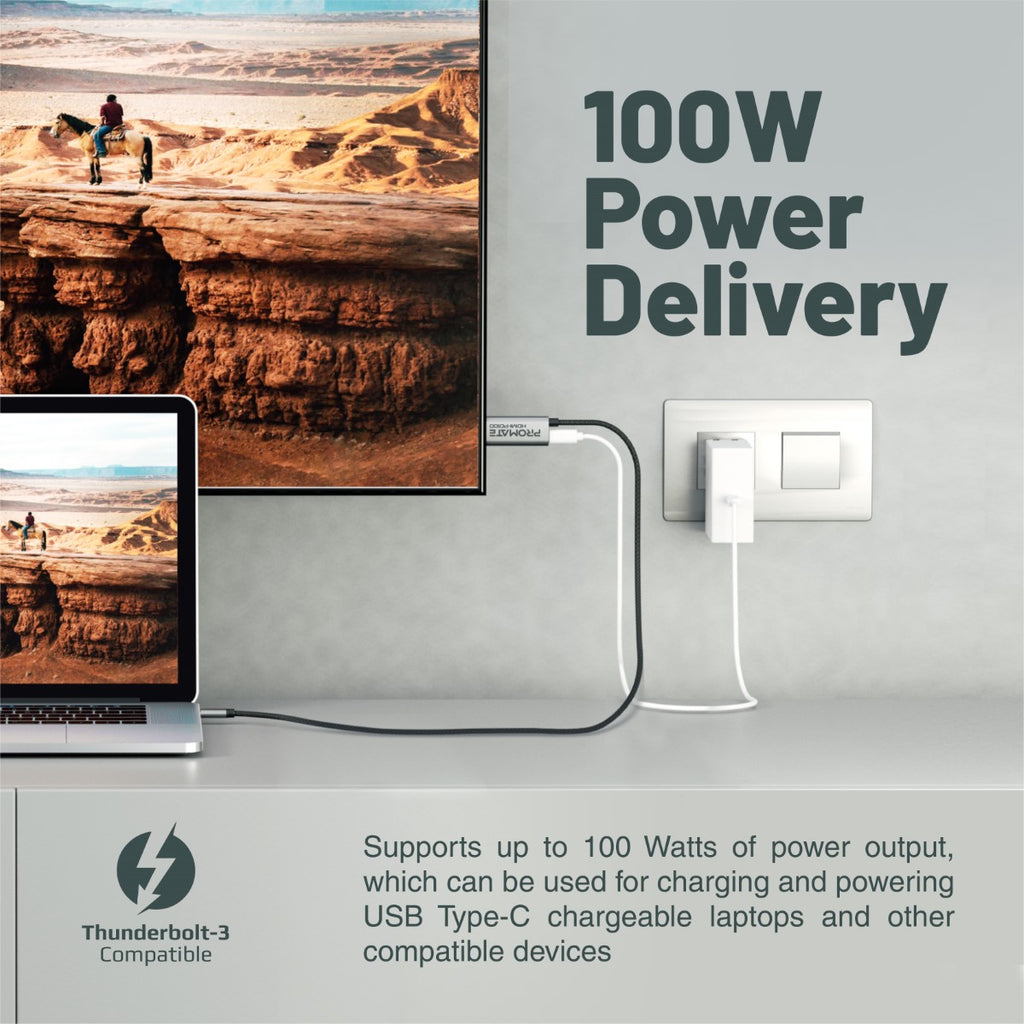 4K CrystalClarity™ USB-C to HDMI® Cable – Promate Technologies