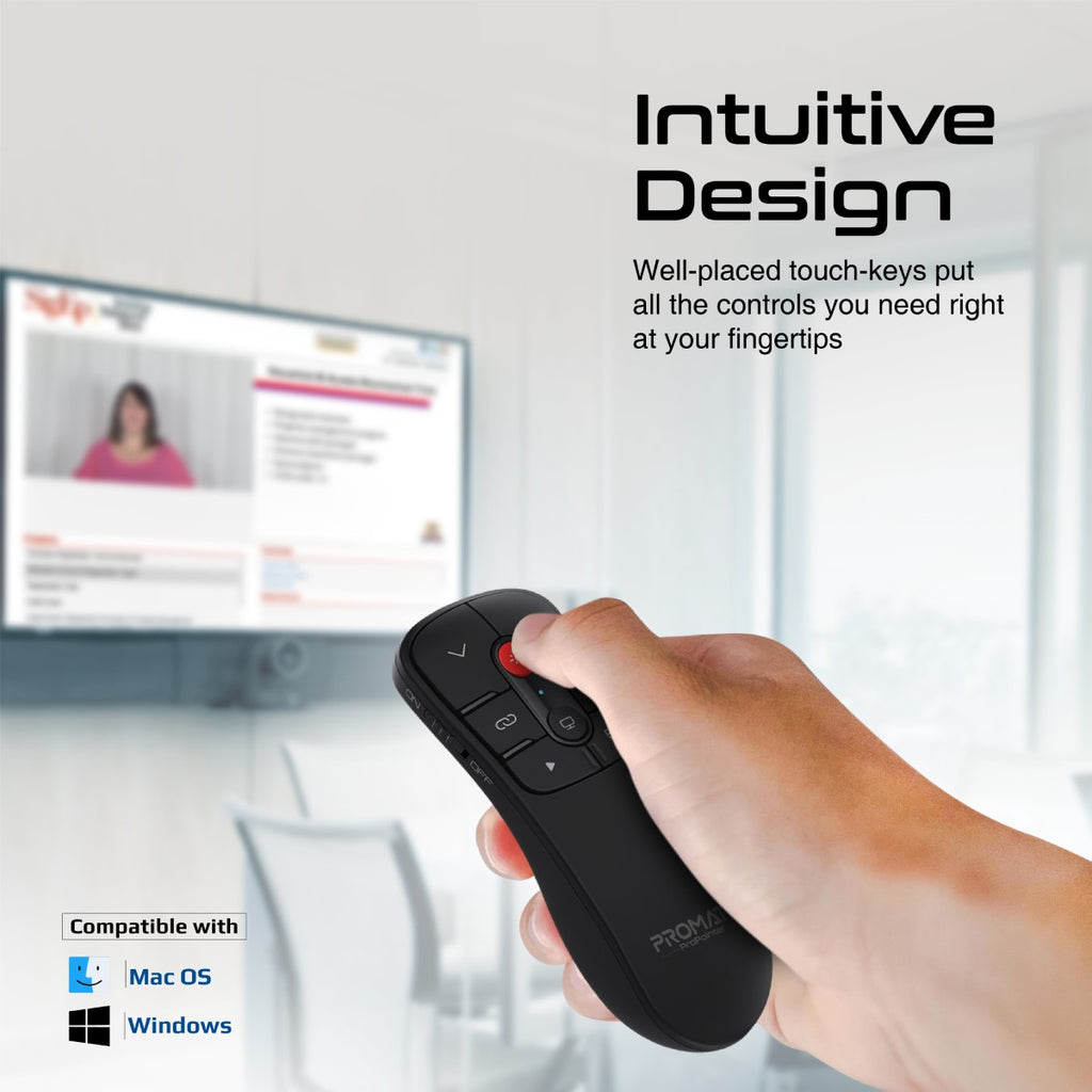 Universal Intuitive Wireless Presenter – Promate Technologies