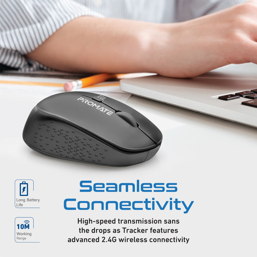 1600DPI MaxComfort® Ergonomic Wireless Mouse – Promate Technologies