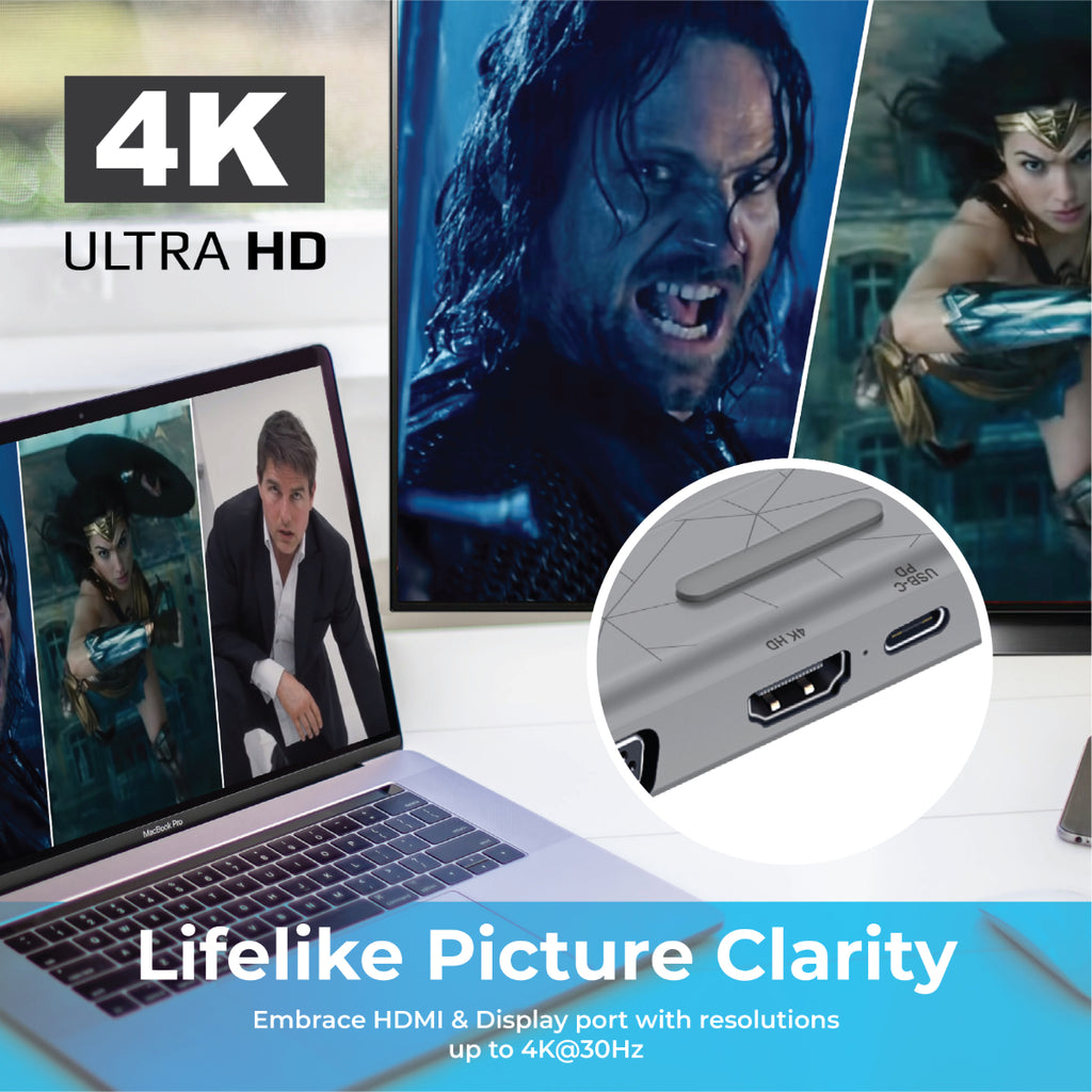 Universal All in One USB-C Docking Station – Promate Technologies