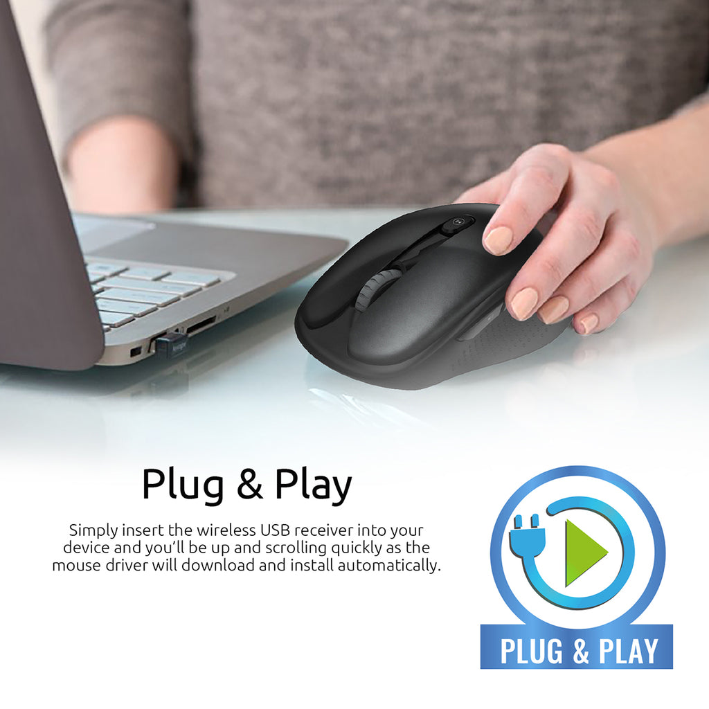 High Performance 2.4Ghz Multimedia Wireless Optical Mouse – Promate ...
