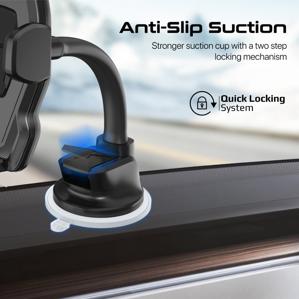Anti-Slip Secure Gooseneck Smartphone Mount – Promate Technologies