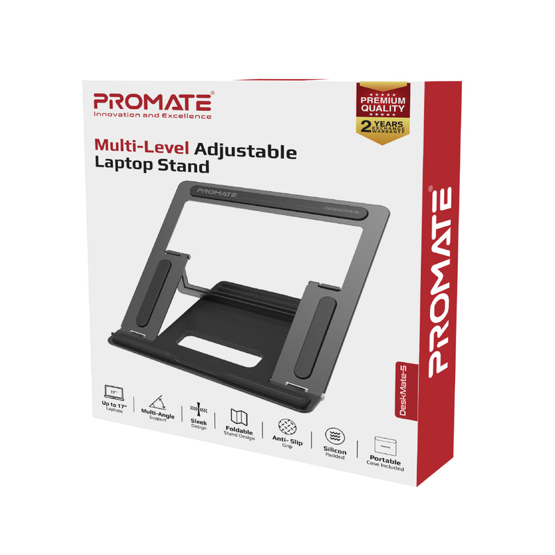 Multi-Level Adjustable Laptop Stand – Promate Technologies