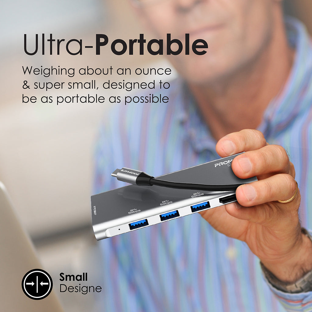 Multi-Function High Speed USB-C™ Hub – Promate Technologies