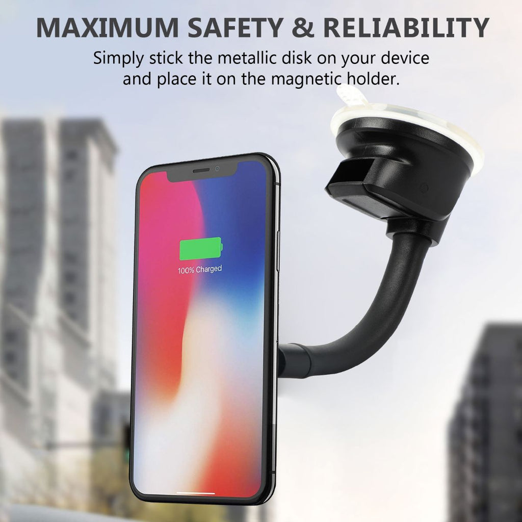 360o Cradleless Magnetic Car Mount with Flexible Gooseneck – Promate ...