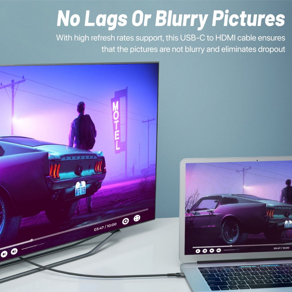 8K CrystalClarity™ USB-C to HDMI® Cable – Promate Technologies
