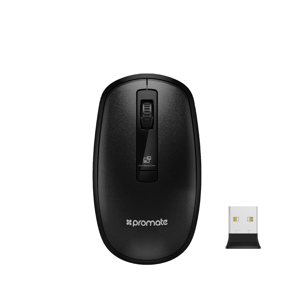 Ergonomically Designed Wireless Optical Mouse With Precision Scrolling ...